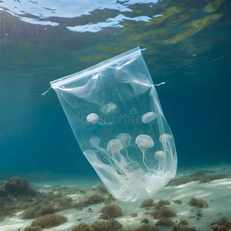 Environmental Alarm The Dangers Of Plastic Pollution Stock Illustration Illustration Of