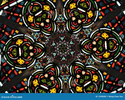 Circular Stained Glass Patterns