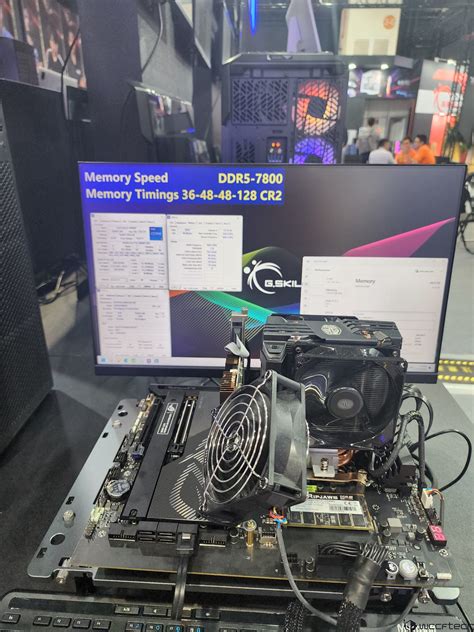 G Skill Demos CAMM2 DDR5 7800 Ripjaws Memory With 48 GB Capacity CL36 Timings