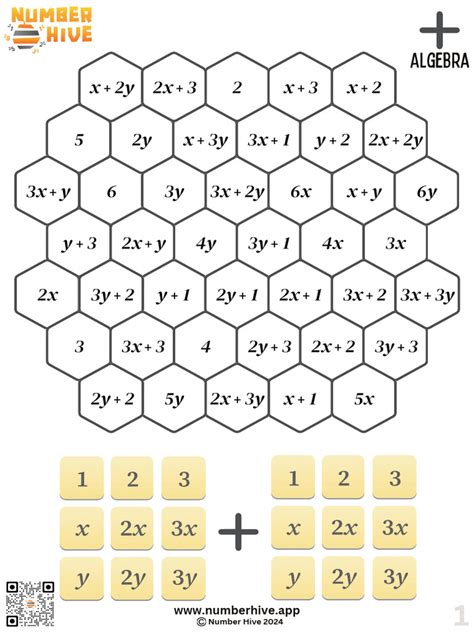 Addition Algebra 1 Grid Pdf