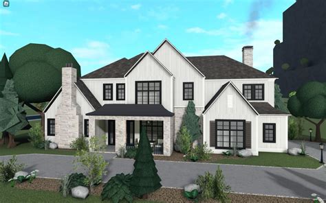 Rustic Modern Farmhouse Roblox Bloxburg Artofit