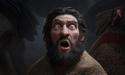 The Face Of Noah By Digital Inversiones Playground