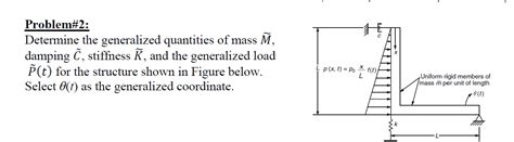 Problem2 Determine The Generalized Quantities Of