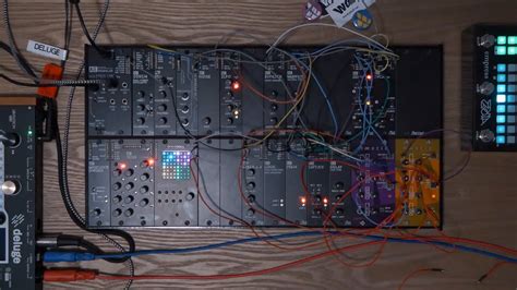 Made My First Ever Krell Patch Using A New Chord Generator For Ae Modular Rsynthesizers
