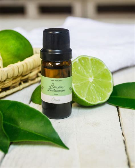 Aceite Esencial Limón Aceites Esenciales De Limón Aceite De Sandalo