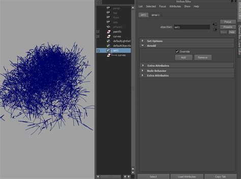 example three render curves