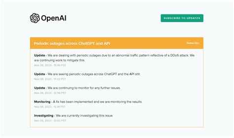 is chatgpt still down openai ddos attack behind outages