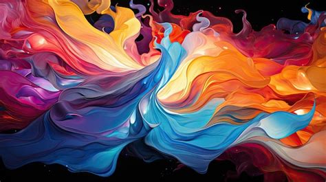 Premium Ai Image Energy Flow Abstract Background