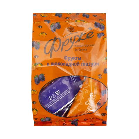 Конфеты "Фрукты в шоколадной глазури", Фруже, 200 г - купить в интернет ...