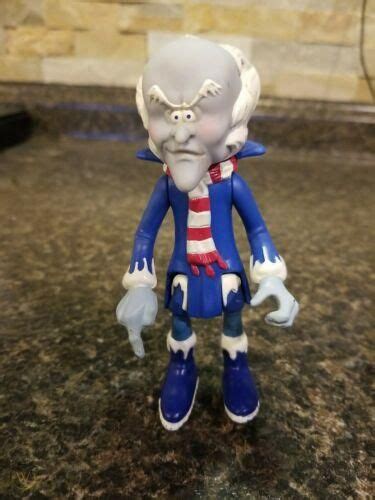 Vintage 1984 Agc Care Bears Poseable Pvc Figure Professor Coldheart