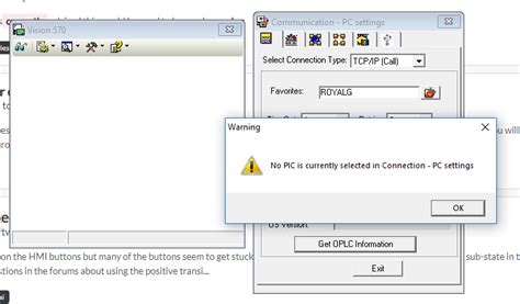 Connection Problem Remote Access Unitronics Support Forum Programmable Controllers Plc