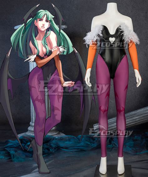Darkstalkers Morrigan Aensland Cosplay Costume