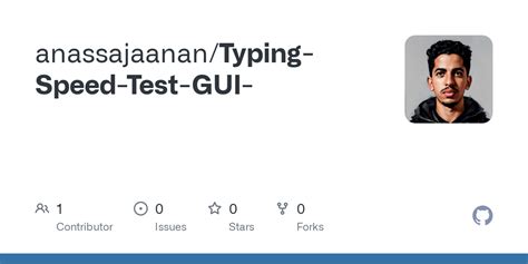 Github Anassajaanantyping Speed Test Gui