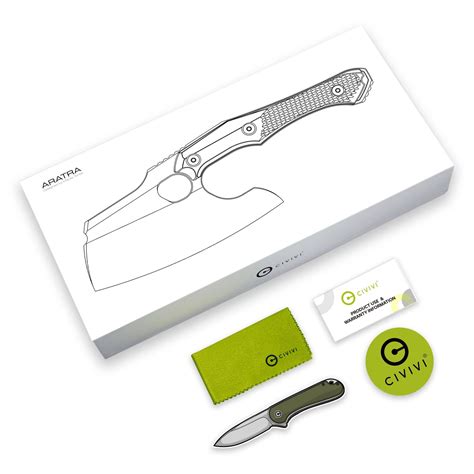 Civivi Aratra Camping Knife G10 Handle D2 Blade