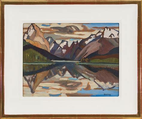 Lake In The Rockies By Sir Frederick Grant Banting On Artnet
