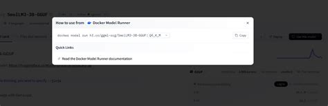 Powering Local Ai Together Docker Model Runner On Hugging Face Docker