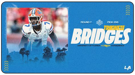 2025 Nfl Draft Db Trikweze Bridges Florida