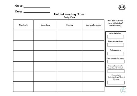 3 Step Guided Reading Data Collection System — Tailor Made Teacher
