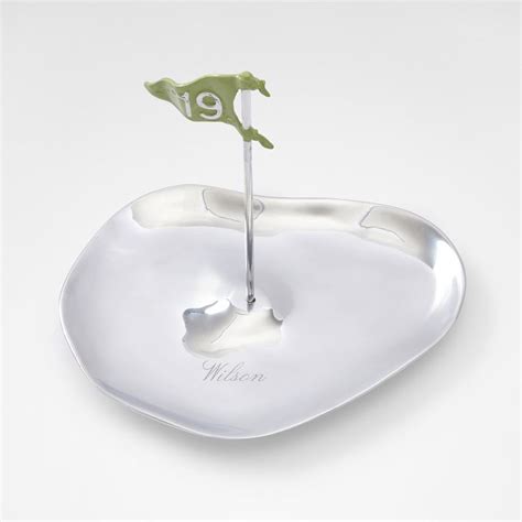 Silver 19th Hole Golf Platter Mark And Graham