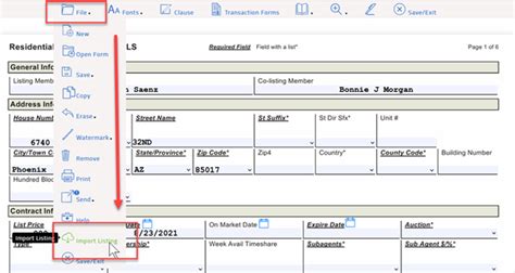 Armls Profile Sheets Arizona Association Of Realtors®arizona Association Of Realtors®