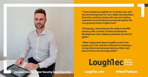 Loughtec On Linkedin Meettheteam Cybersecurity Teamwork Culture