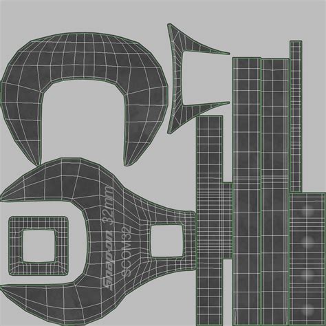 Open End Metric Crowfoot Model Turbosquid 1348109
