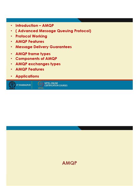L8 Amqp Pdf Network Protocols Internet Architecture