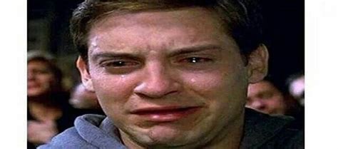 Tobey Maguire Cry Meme