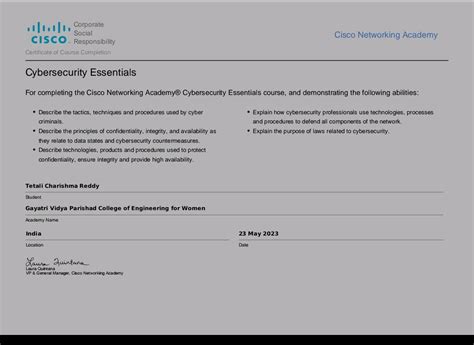 charishma reddy tetali on linkedin cisco cisconetworkingacademy