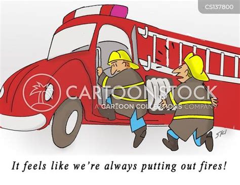 Putting Out Fires Cartoons And Comics Funny Pictures From Cartoonstock