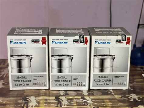 Stainless Steel Food Container Carrier Furniture And Home Living Kitchenware And Tableware Food