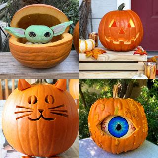 50 Best Easy Pumpkin Carving Ideas And Designs A Piece Of Rainbow