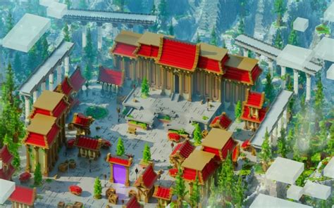 Spawn Imperial Village Minecraft Map Spawn Imperial Village Minecraft Map