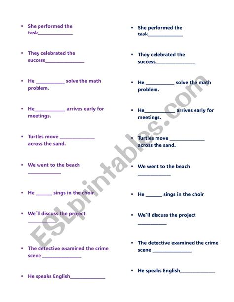 Adverbs Esl Worksheet By Yuli17