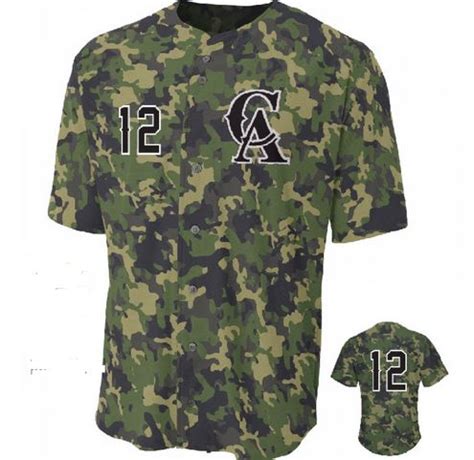 Custom Camo Baseball Jerseys Goal Sports Wear