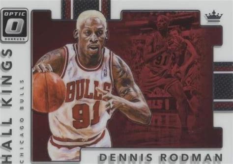 2017 18 Panini Donruss Optic Hall Kings Dennis Rodman 29 For Sale