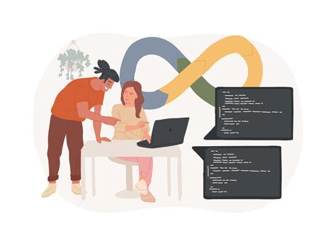 Devsecops Workflow Isolated Cartoon Illustrations 48863032 Vector Art At Vecteezy