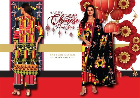 Textiledesign Culturalheritage Fashioninnovation Chinesenewyear Patterndesign