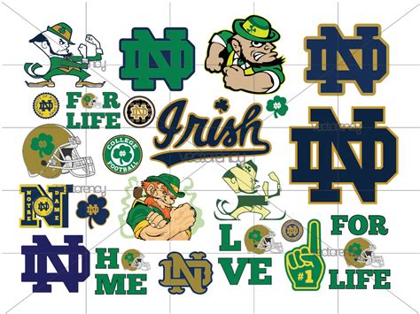 Notre Dame Fighting Irish Svg Vectorency