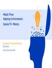 Understanding Memory: Encoding, Storage & Retrieval | Course Hero