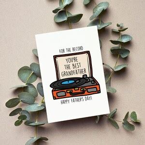 Happy Fathers Day For Grandfather Card Funny Fathers Day For Grandpa