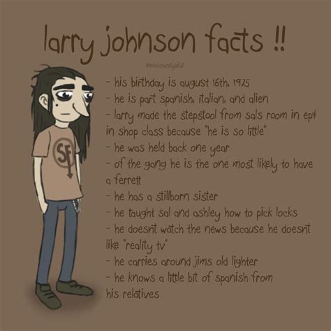Larry Johnson Larry And The Rock Band Wallpaper Larry And The Rock