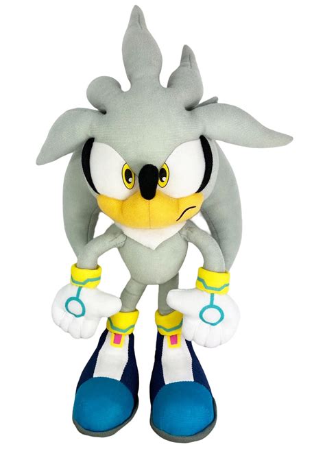 Sonic The Hedgehog Silver The Hedgehog Plush Toys And Games
