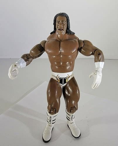 Wwe Wwf Booker T White Trunks King Booker Wrestling Figure Jakks Wcw Ebay