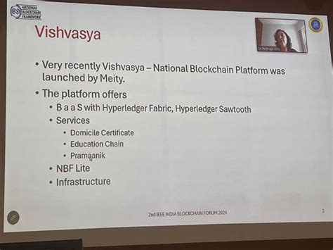 Kamlesh Nagware On Linkedin Blockchain India Nbf Govt Hyperledger