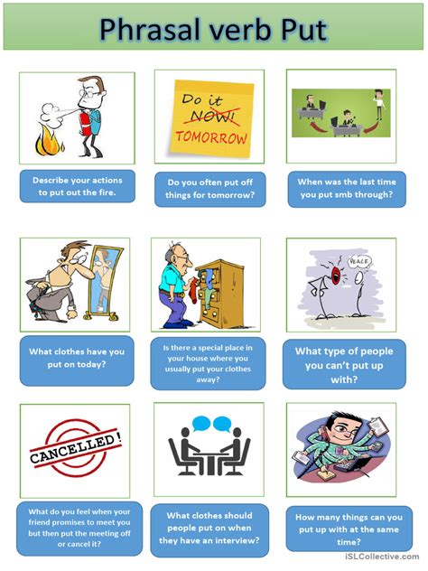 Phrasal Verb Put Pdf