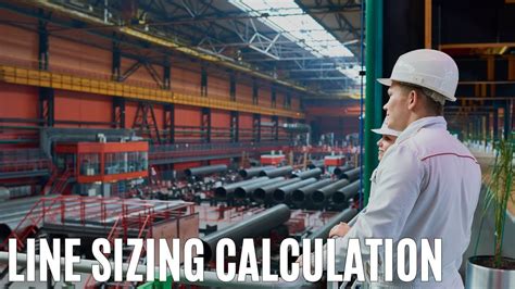 line sizing calculation using ai