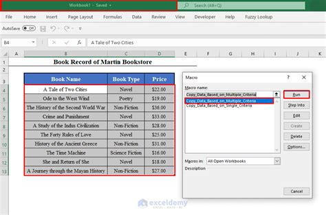 Macro To Copy Data From One Workbook To Another Based On Criteria