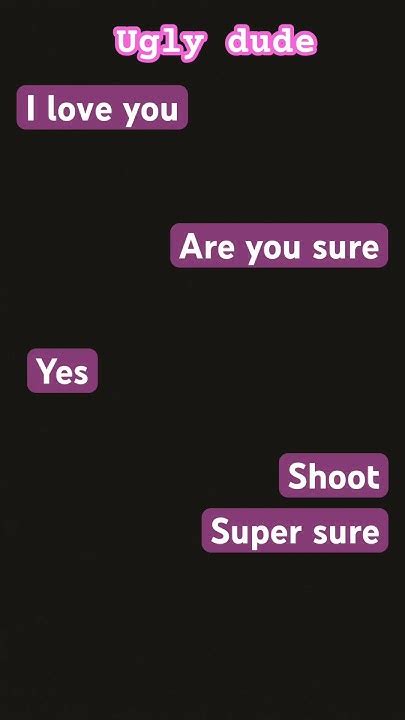 An Awkward Text Between Two People Youtube