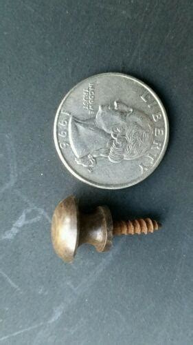 2 Solid Brass Very Small Stacking Barrister Bookcase 716 Knobs Drawer